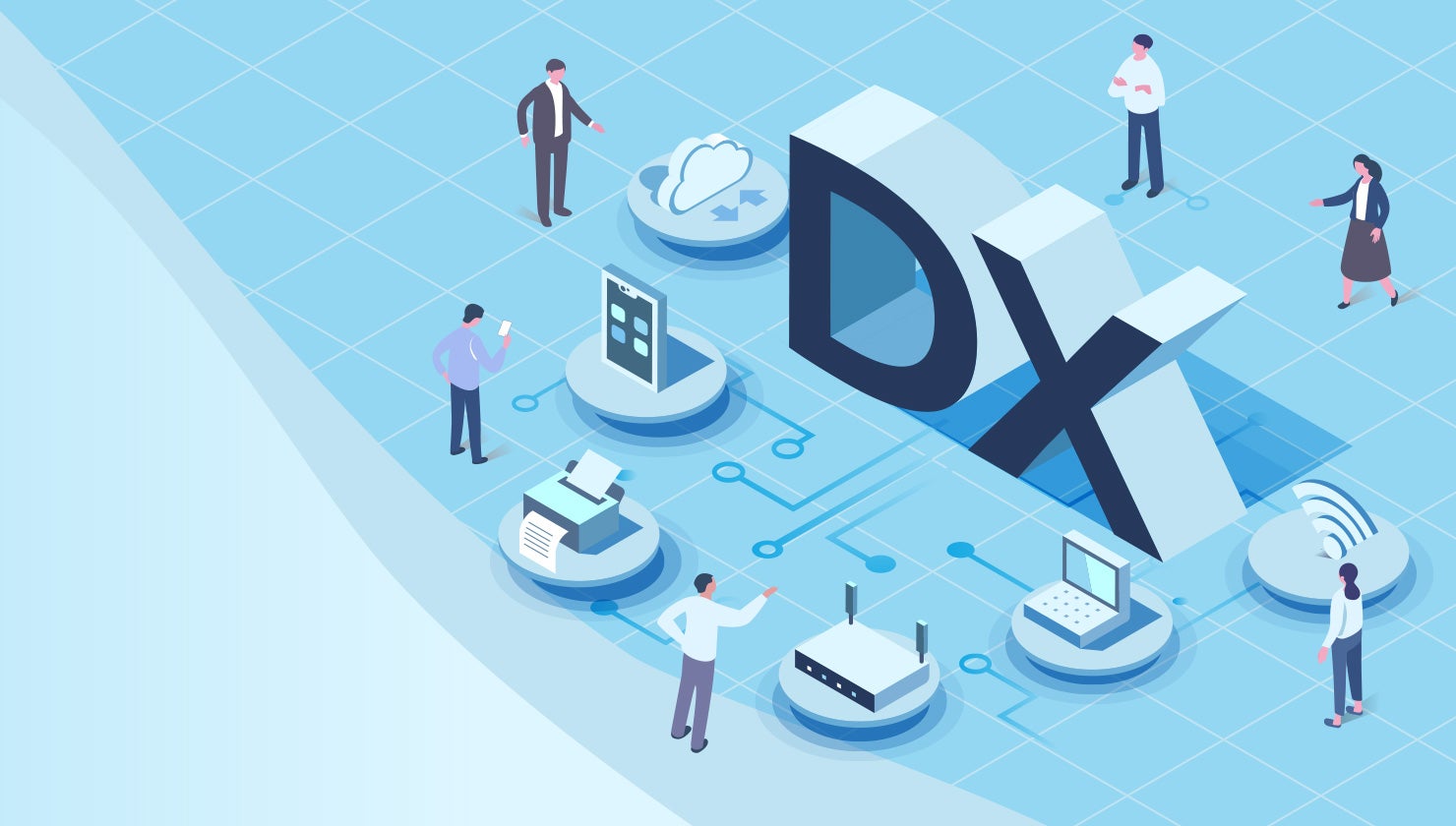 DX（デジタルトランスフォーメーション）とは？ 定義やIT化との違いを簡単に解説｜Sky株式会社
